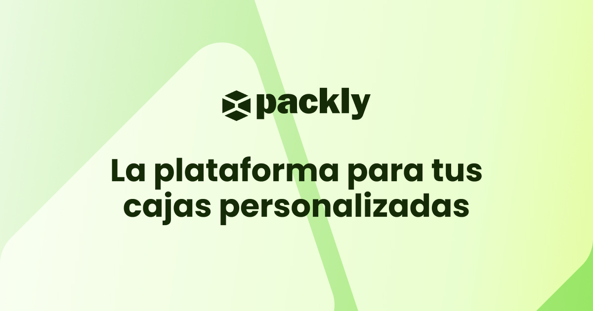 Impresión de cajas a medida en línea para tu marca con Packly